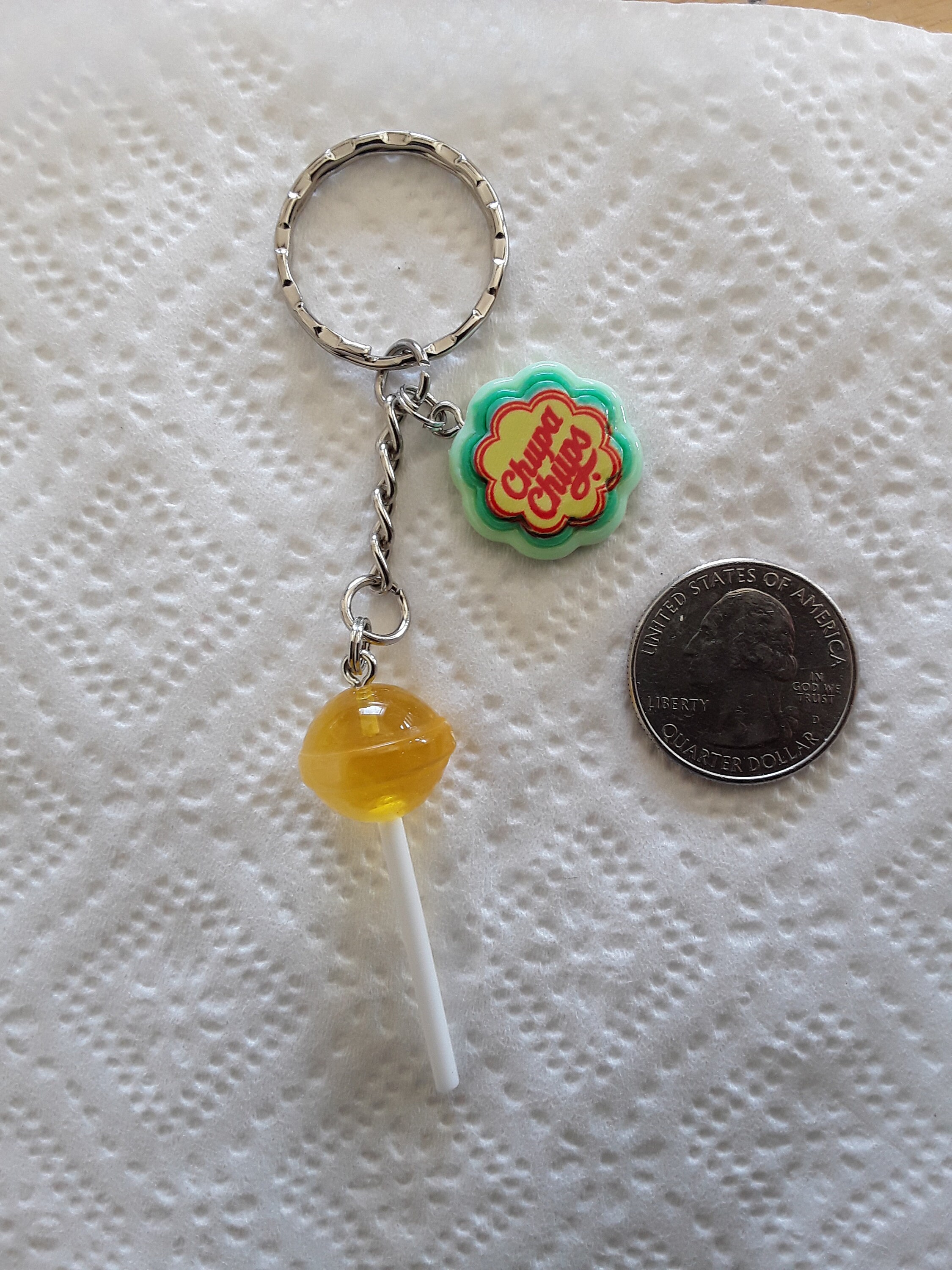 Resin Chupa Chups Inspired Keychains - Etsy