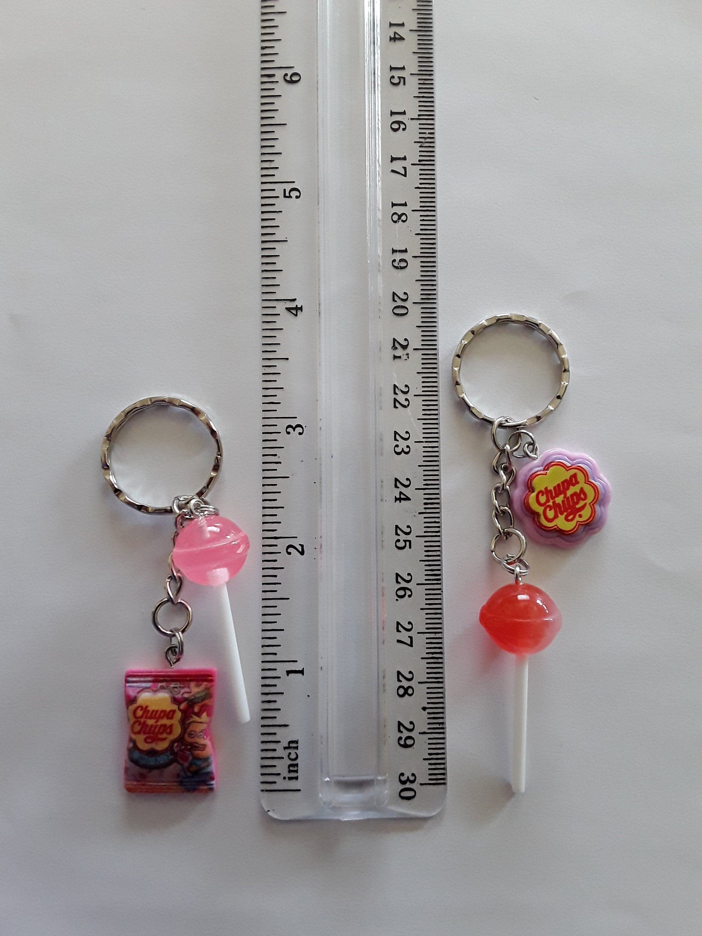 Resin Chupa Chups Inspired Keychains - Etsy
