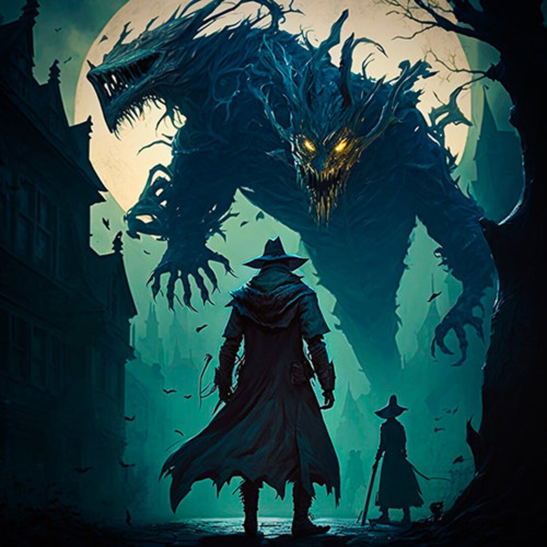 Bloodborne Limited Print "e" Signed + Numbered #1-13 - Etsy