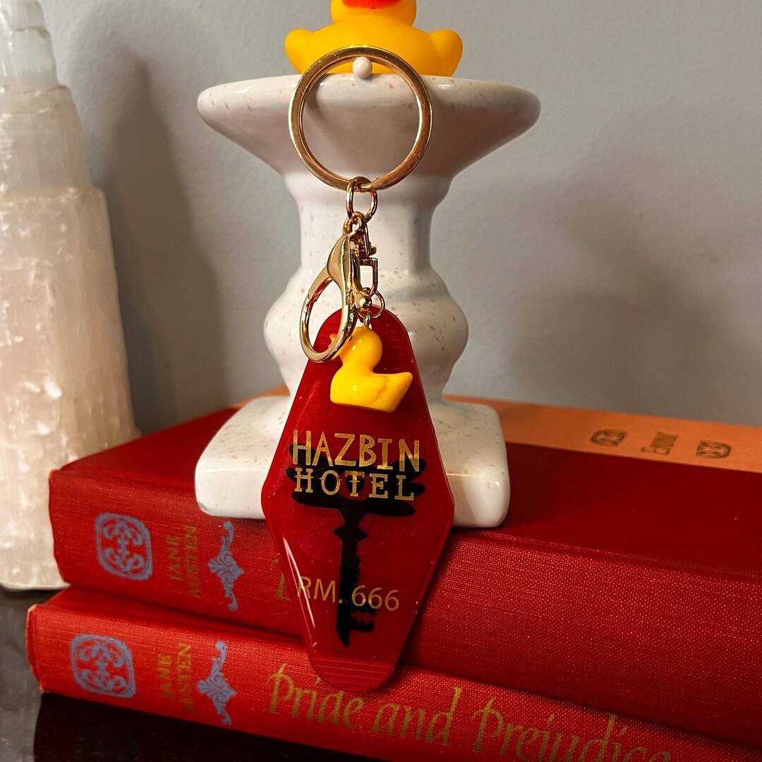 Hazbin Hotel Room Keychain - Etsy