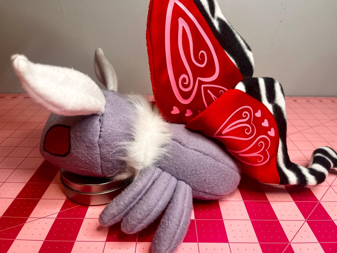 Moth Pimp Plushie - Etsy