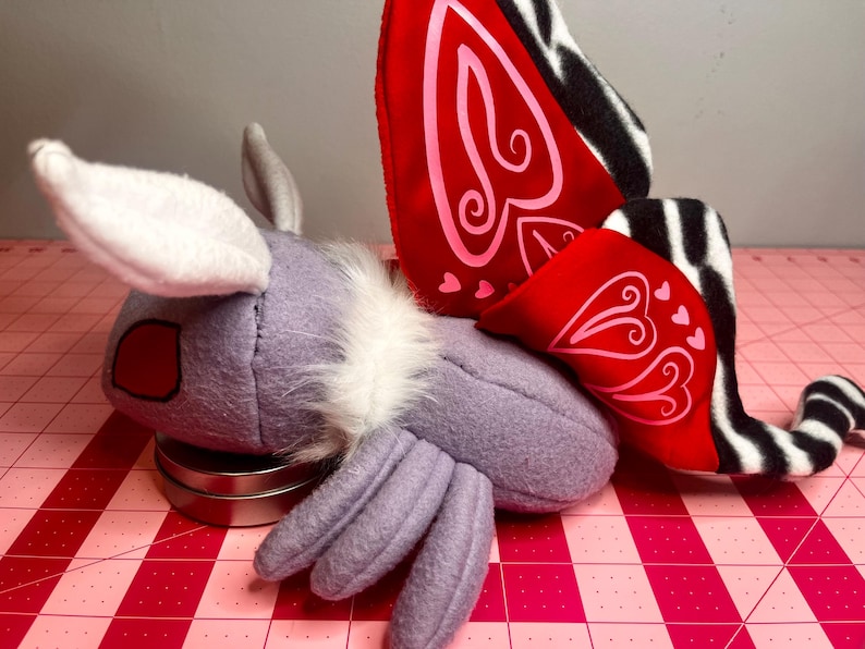Moth Pimp Plushie - Etsy