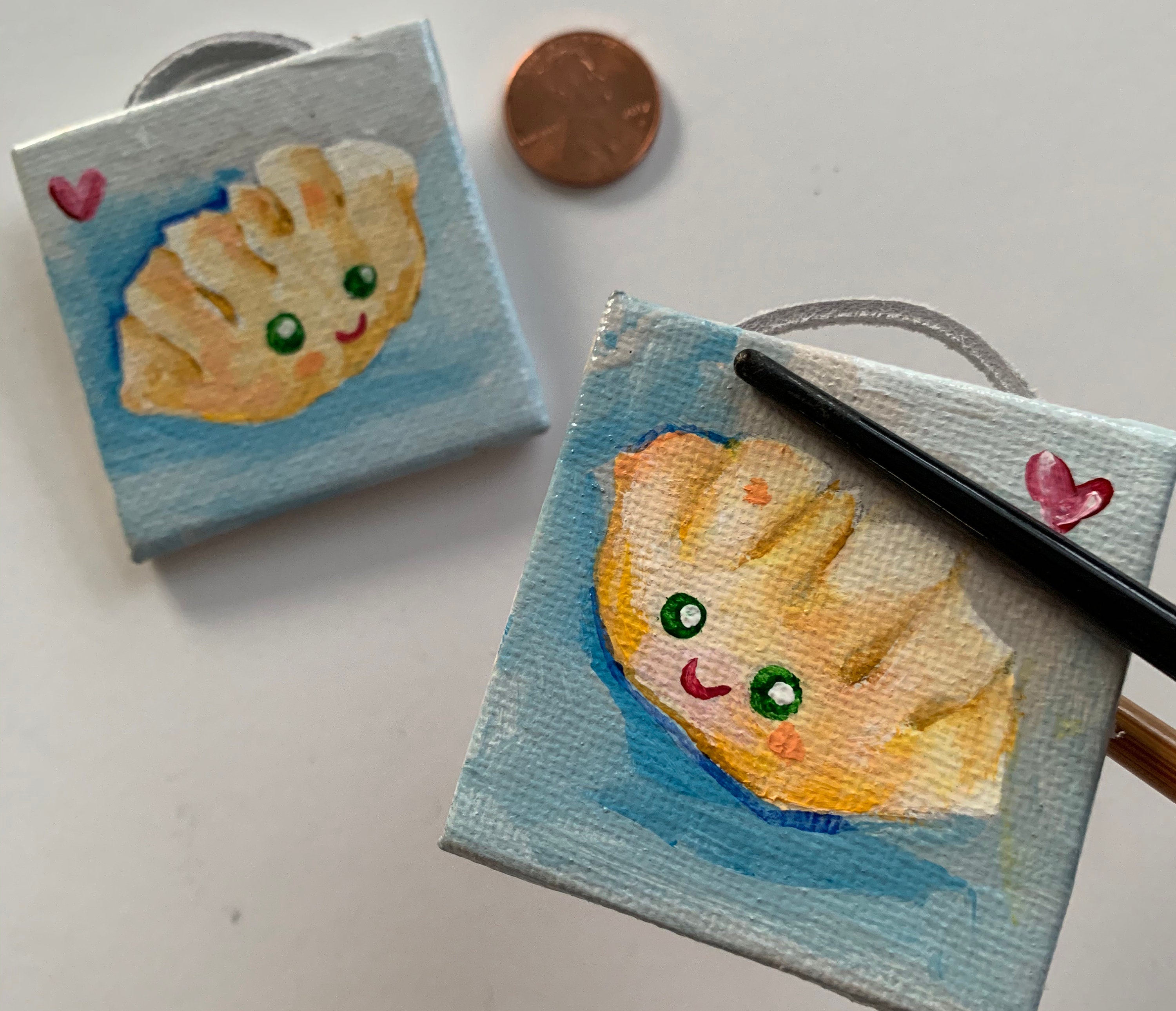 Float Sweet Dumpling Smiling Dumplings Fun Food With Faces - Etsy