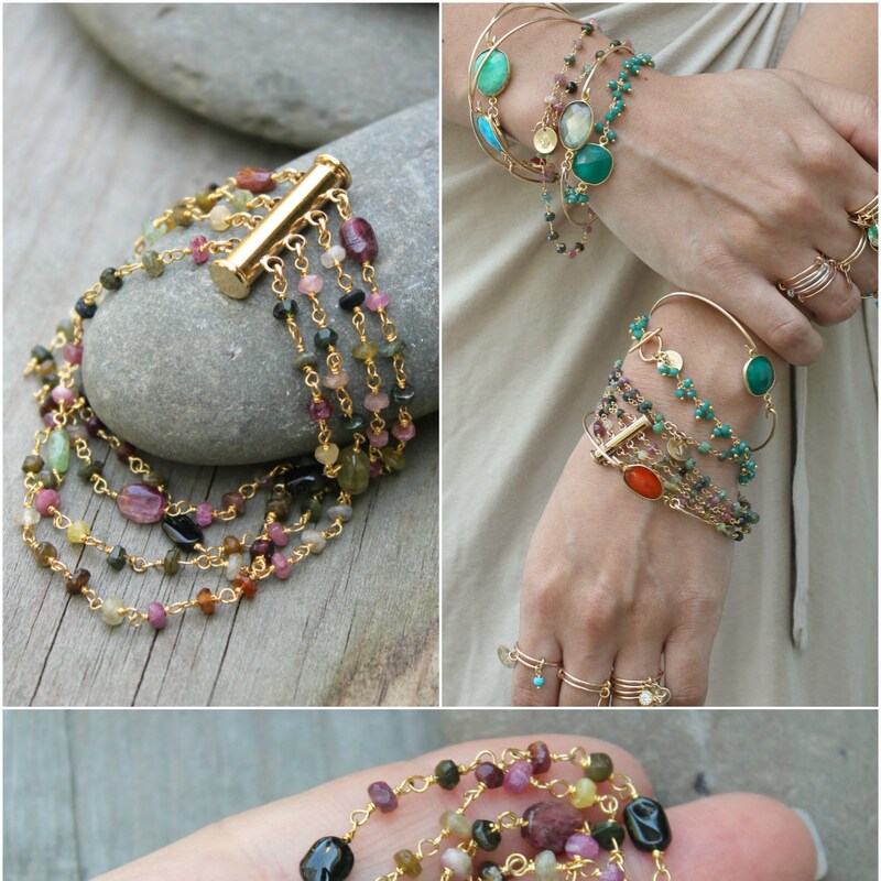 Multi Layer Bracelet - Etsy