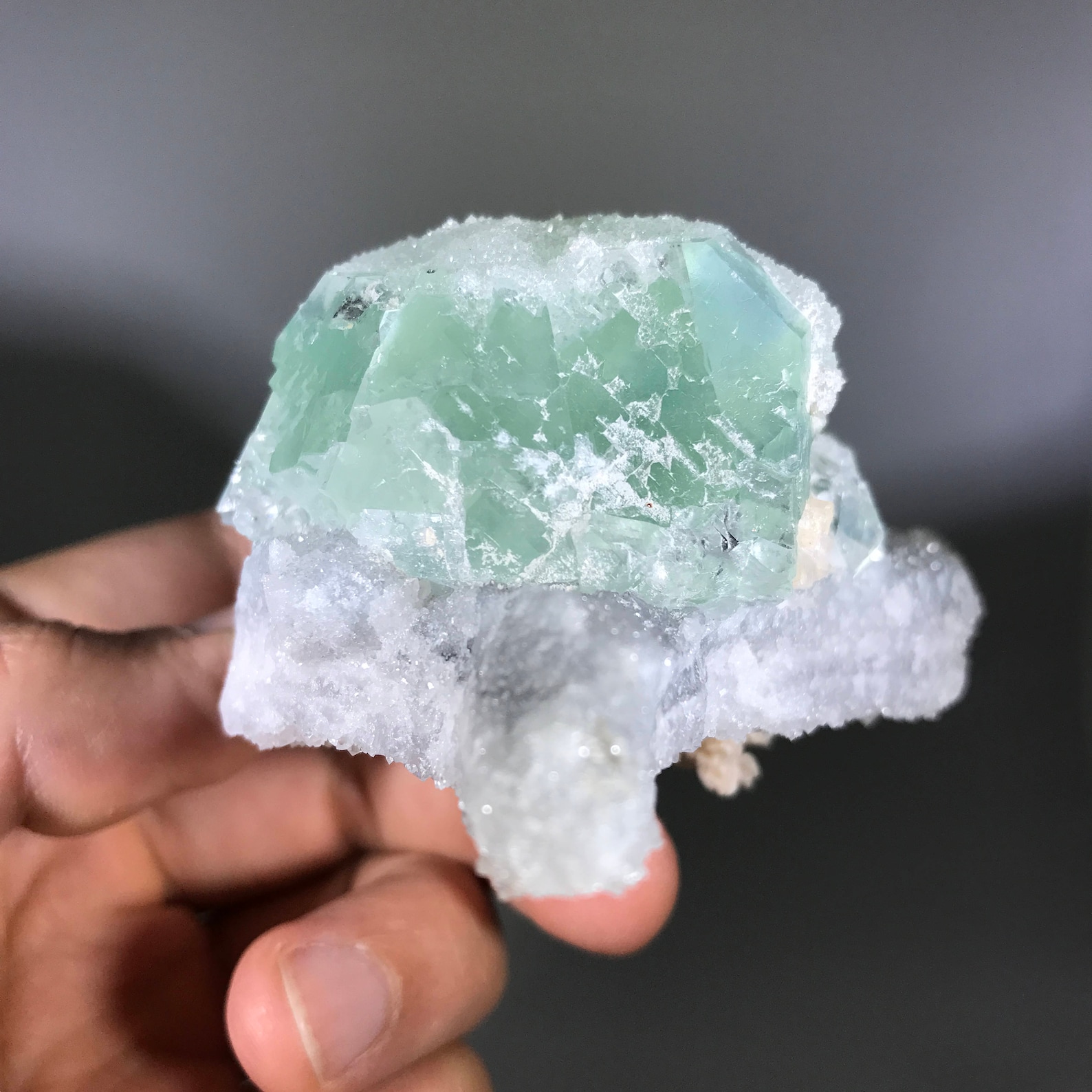378g Fluorite Slab #2, Fluorite Crystal, Fluorite Stone, Green Fluorite ...