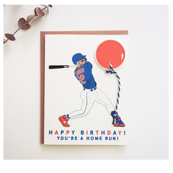 New York Mets Birthday Cards - Etsy