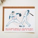 Shohei Ohtani Valentine's Day Baseball Player Illustration Card / No 2 ...