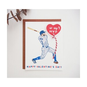 Shohei Ohtani Valentine's Day Baseball Player Illustration Card / No 2 ...