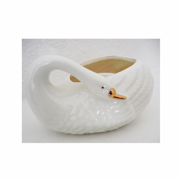 Vintage Swan Candle Holder - Etsy