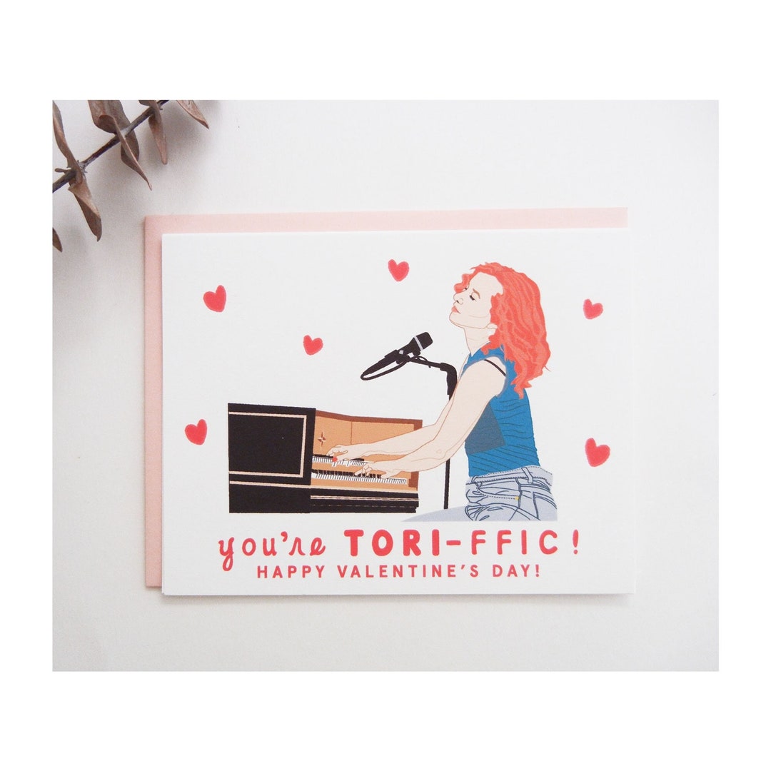 Tori Amos Happy Valentine's Day Original Illustration Card / You're ...