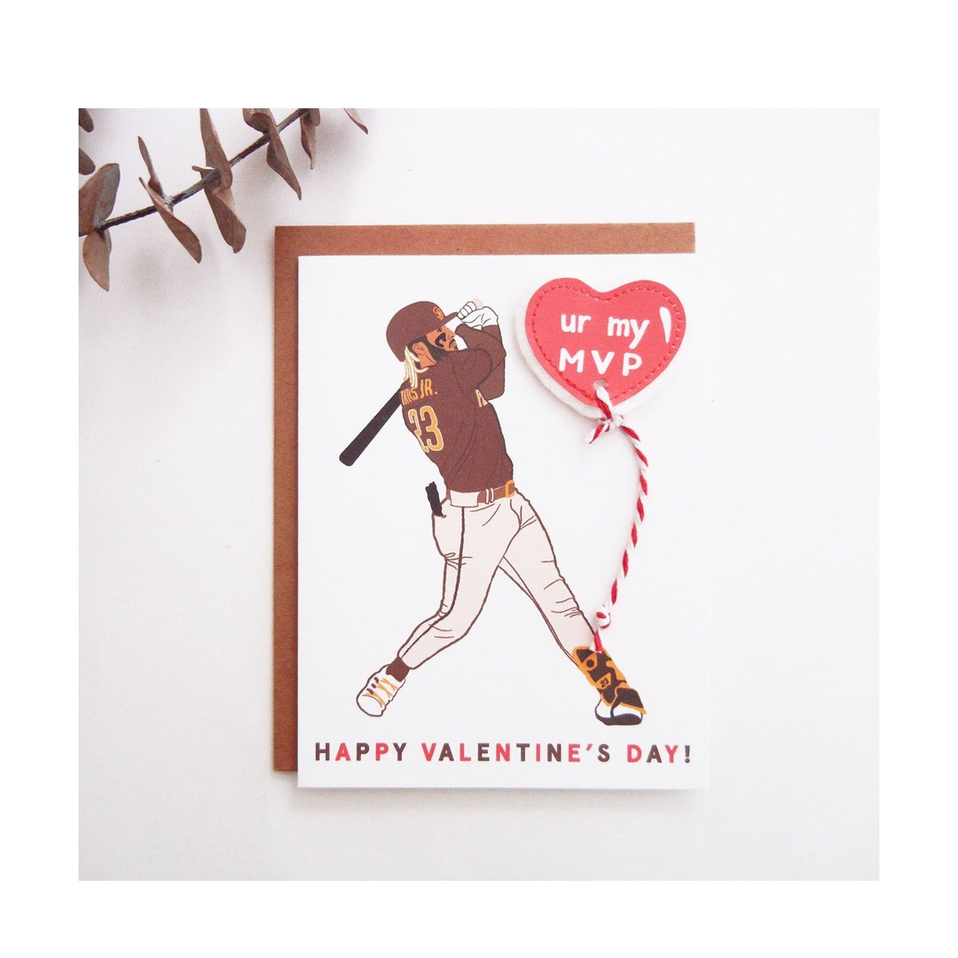 Fernando Tatis Jr. Valentine's Day Baseball Player Original ...