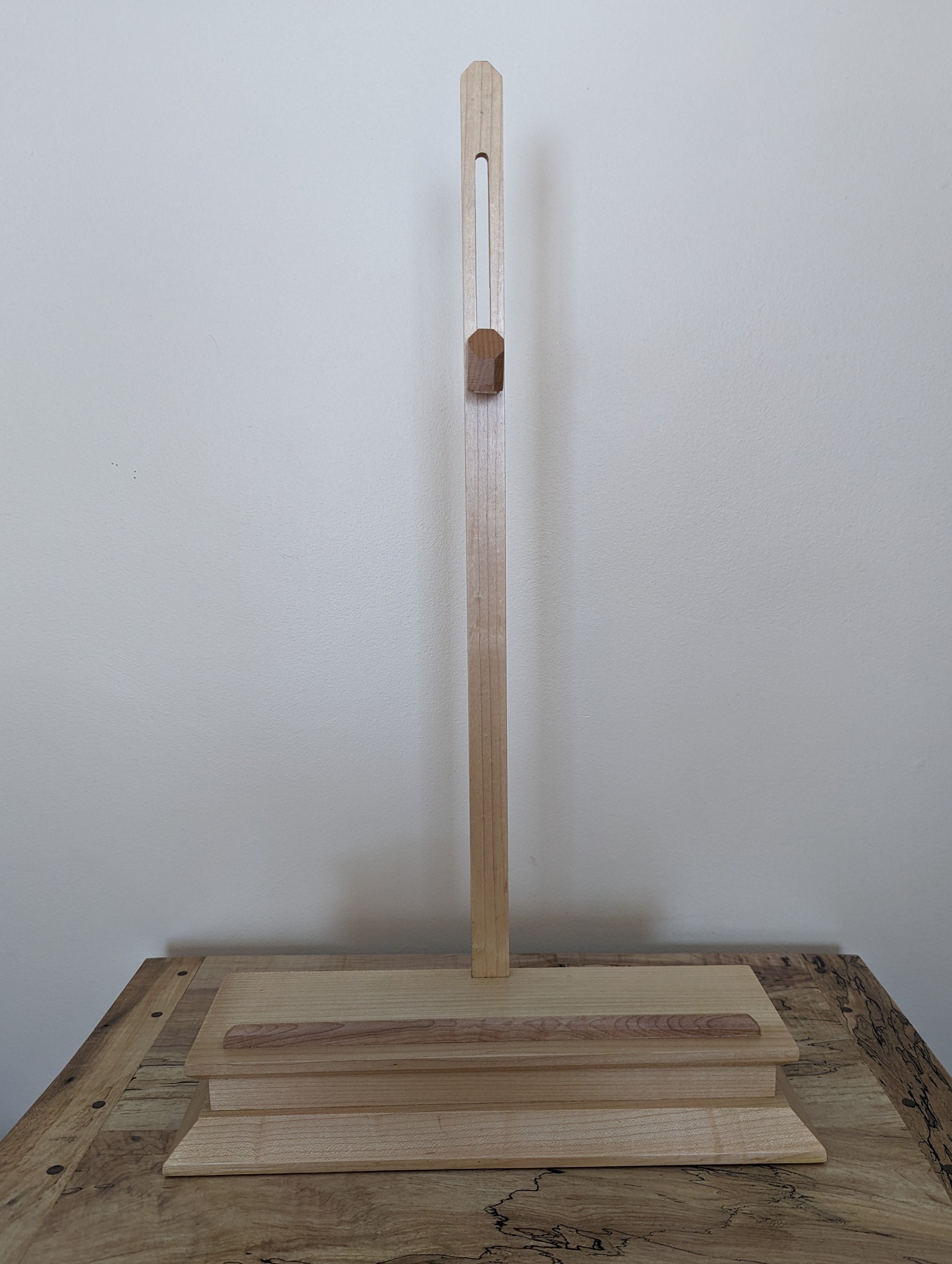 Rustic Maple Easel Frame With Live Edge for 8" X 10" Photo or Artwork ...