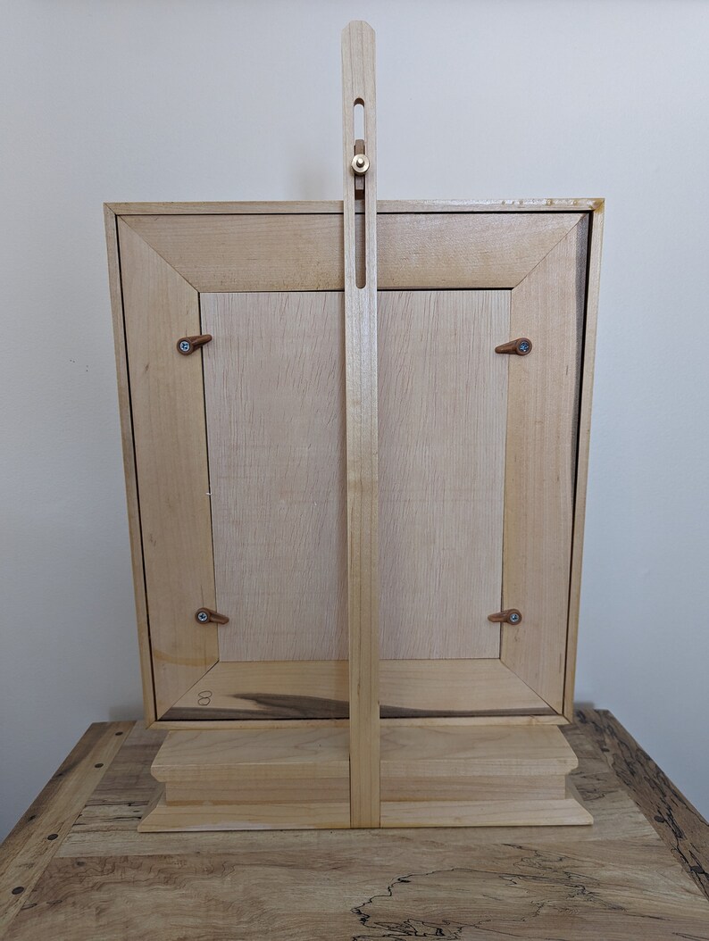 Rustic Maple Easel Frame With Live Edge for 8 X 10 - Etsy