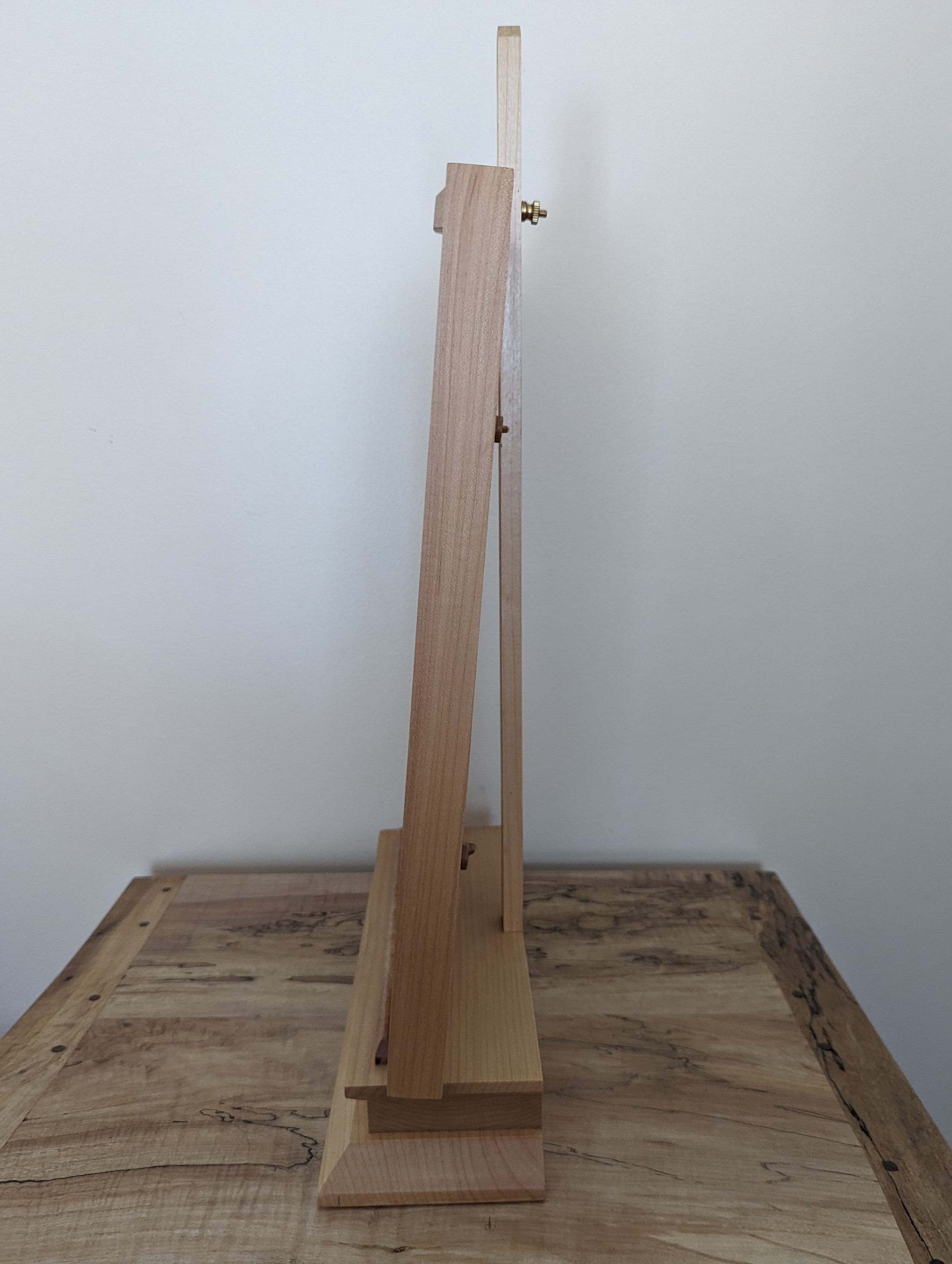 Rustic Maple Easel Frame With Live Edge for 8" X 10" Photo or Artwork ...
