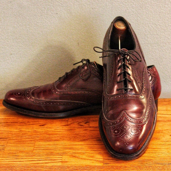 Wing Tip Oxfords - Etsy