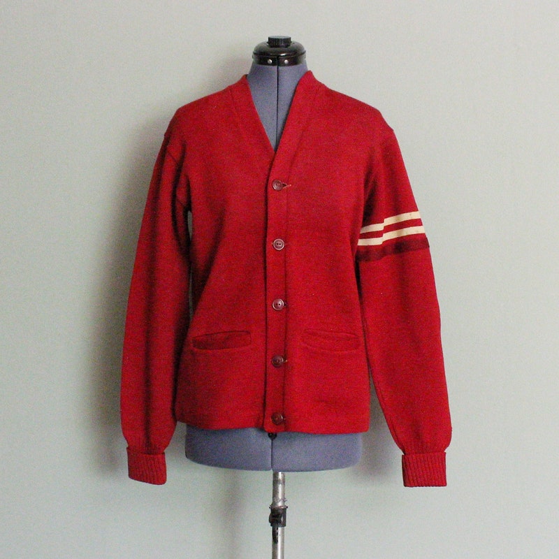 Letterman Sweater - Etsy