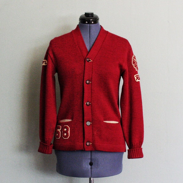 Letterman Sweater - Etsy