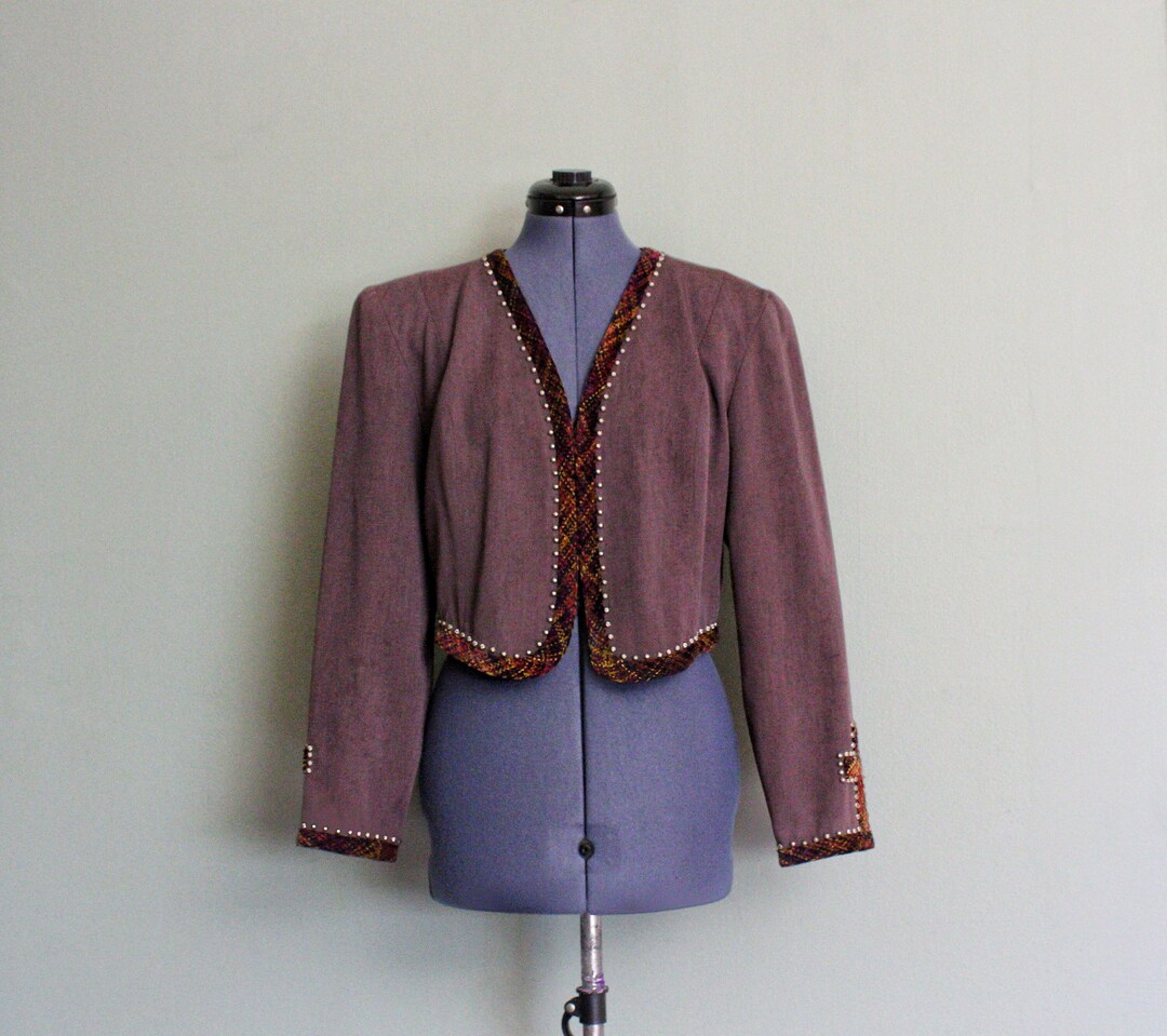 Retro Cropped Women's Western Jacket Cowgirl Jacket From DOUBLE D ...