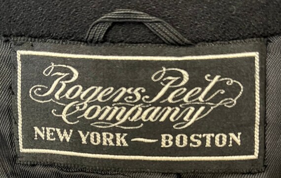 1940's-50's Black Wool 2- Piece Vintage Men's Waistco… - Gem