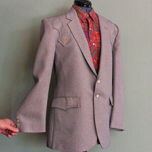 1960's-70's Wool Blend Vintage Men's Cowboy Sport Coat Jacket by ...