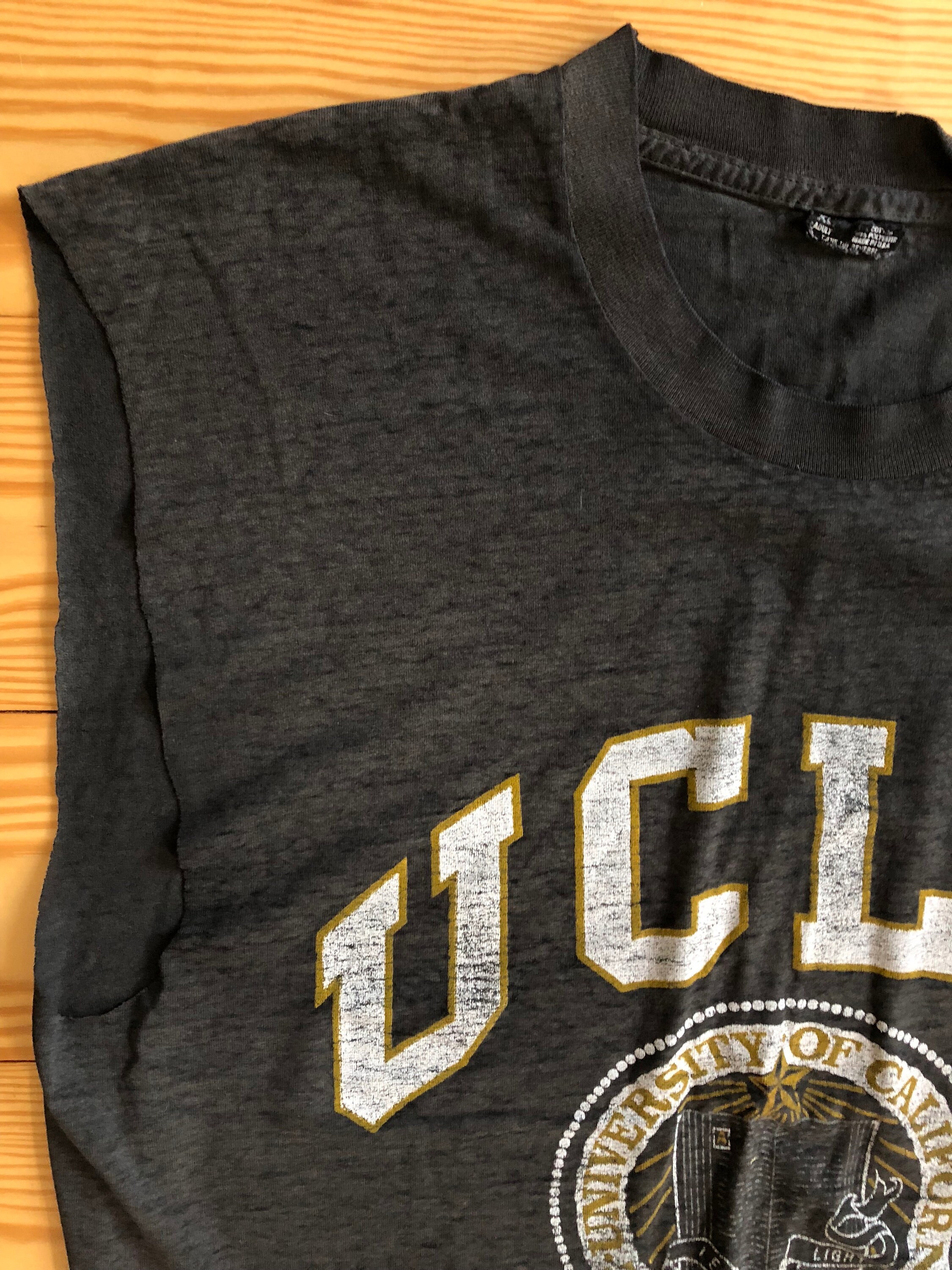 Vintage UCLA Let There Be Light University Seal Cut-off - Etsy España