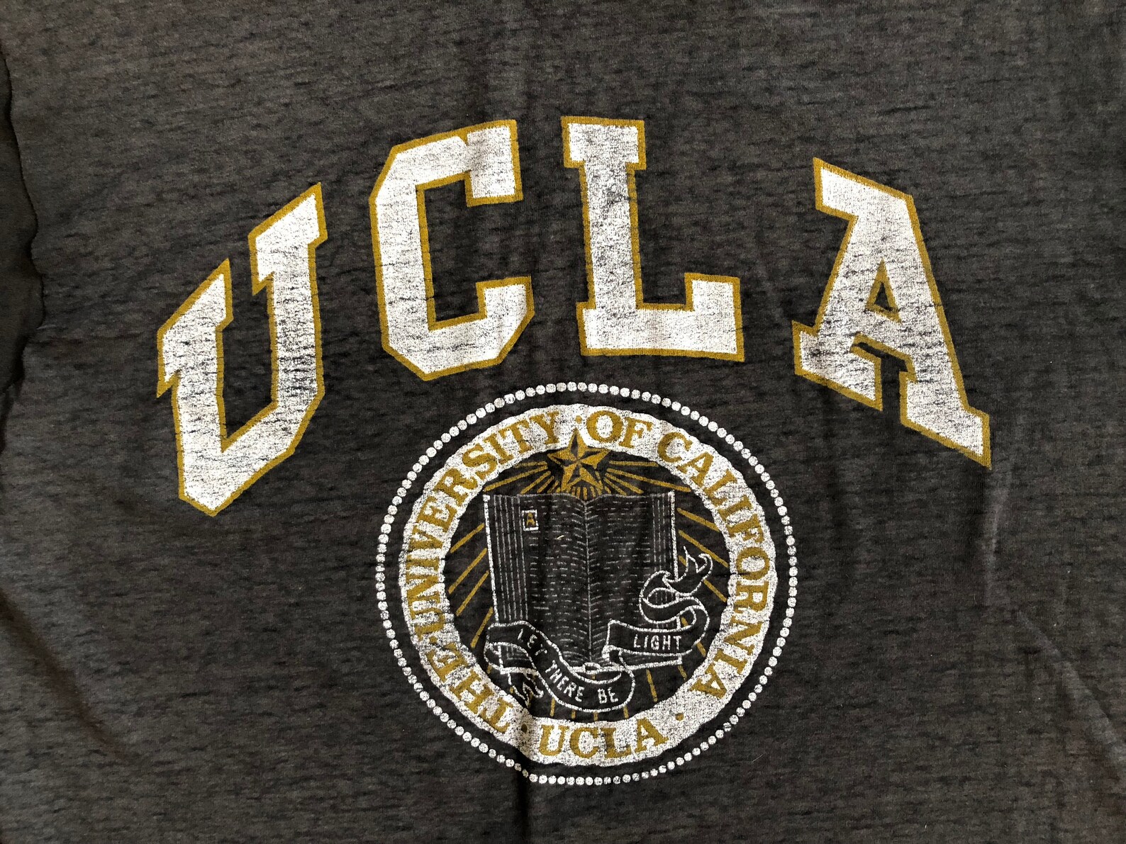 Vintage UCLA Let There Be Light University Seal Cut-off - Etsy