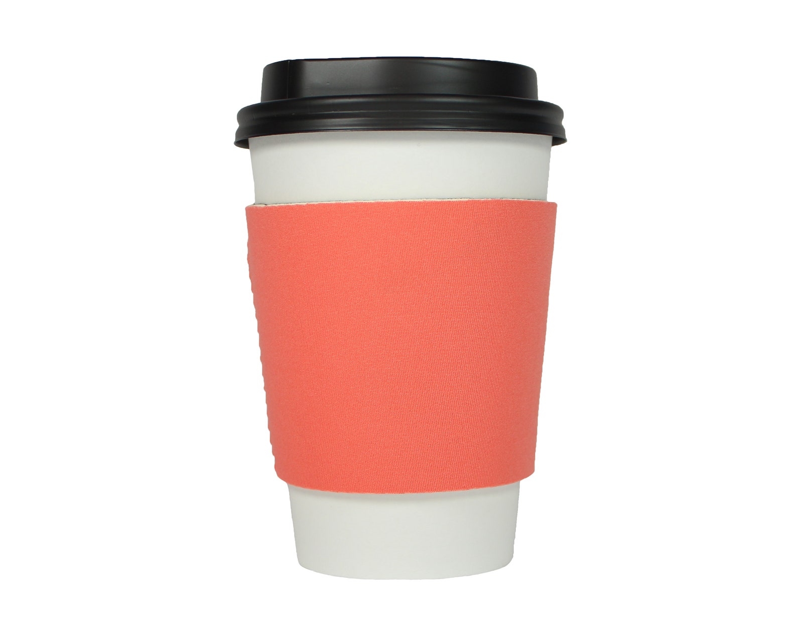 Blank Coffee Sleeve Coral NEOPRENE Coffee Sleeve Solo® Cup - Etsy