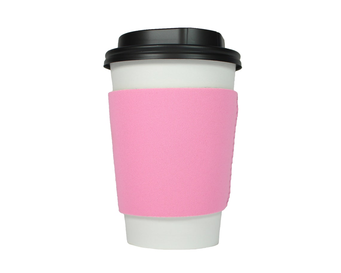 15 Blank Coffee Sleeves Bubblegum Pink NEOPRENE Coffee - Etsy