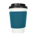 50 Blank Coffee Sleeves, Teal Green NEOPRENE Coffee Sleeves, Solo® Cup ...