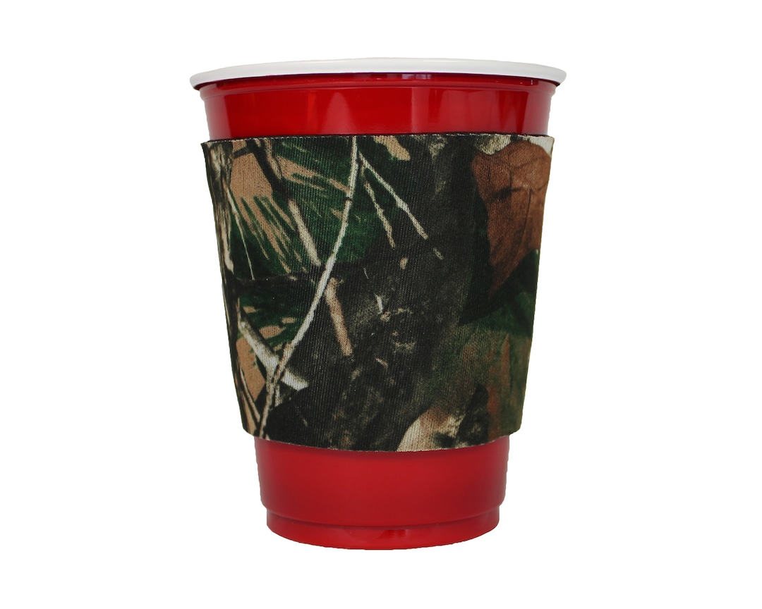 50 Blank Coffee Sleeves, True Life Camo NEOPRENE Coffee Sleeves, Solo ...