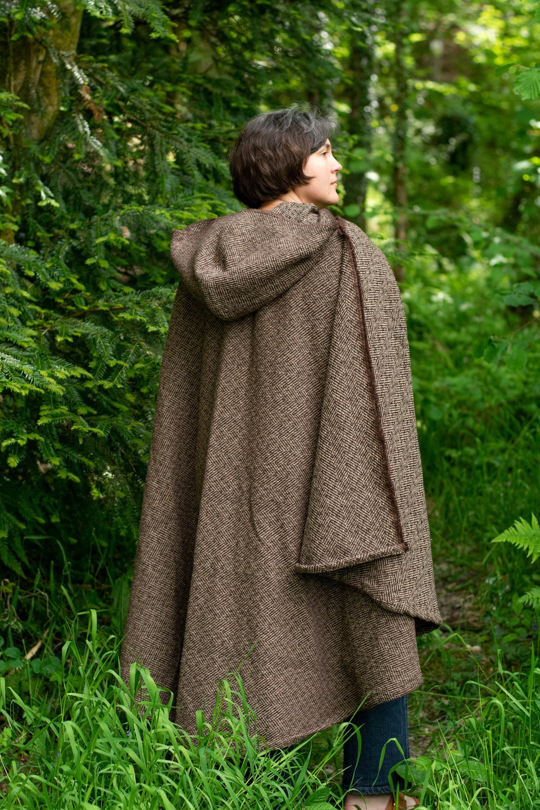 Wool Druid Cloak - Etsy