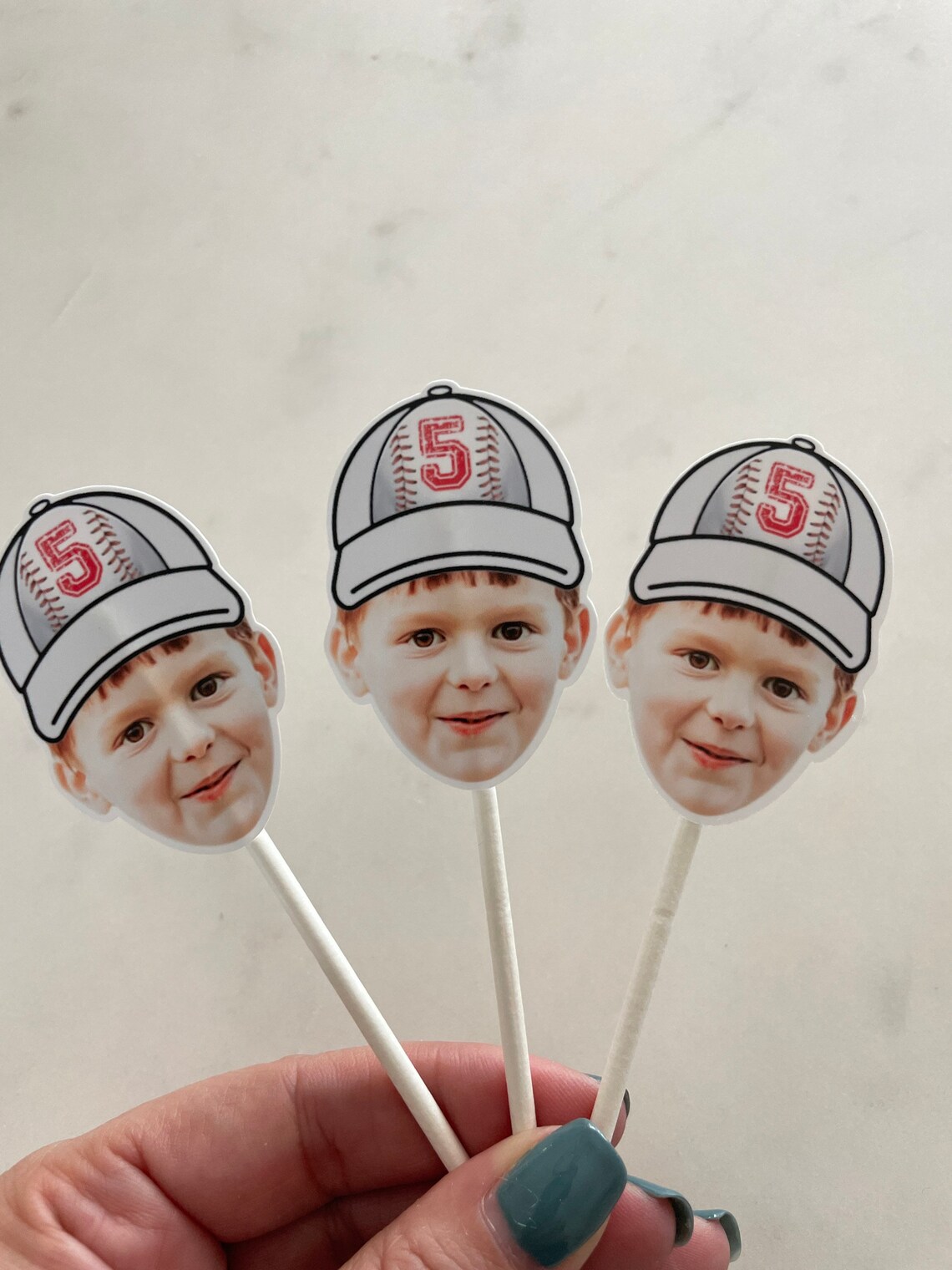 NEW Vintage Baseball Inspired Photo Toppers Baseball Cap - Etsy