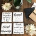 FRIENDSHIP Mini Note Card Greeting Card Encouragement, Card Set Hand ...