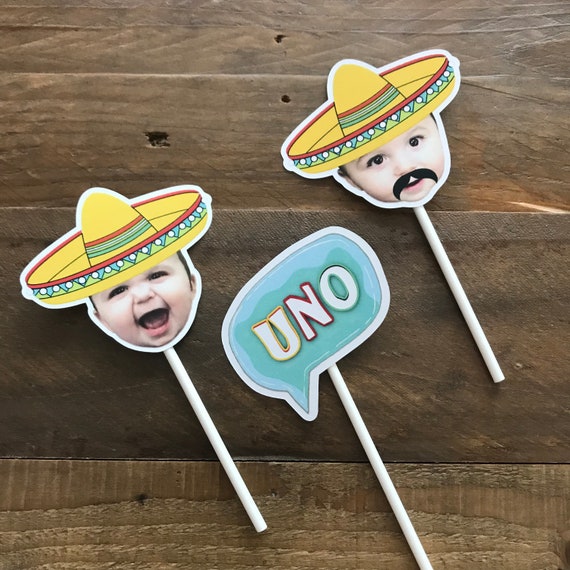 Sombrero Cupcake Toppers