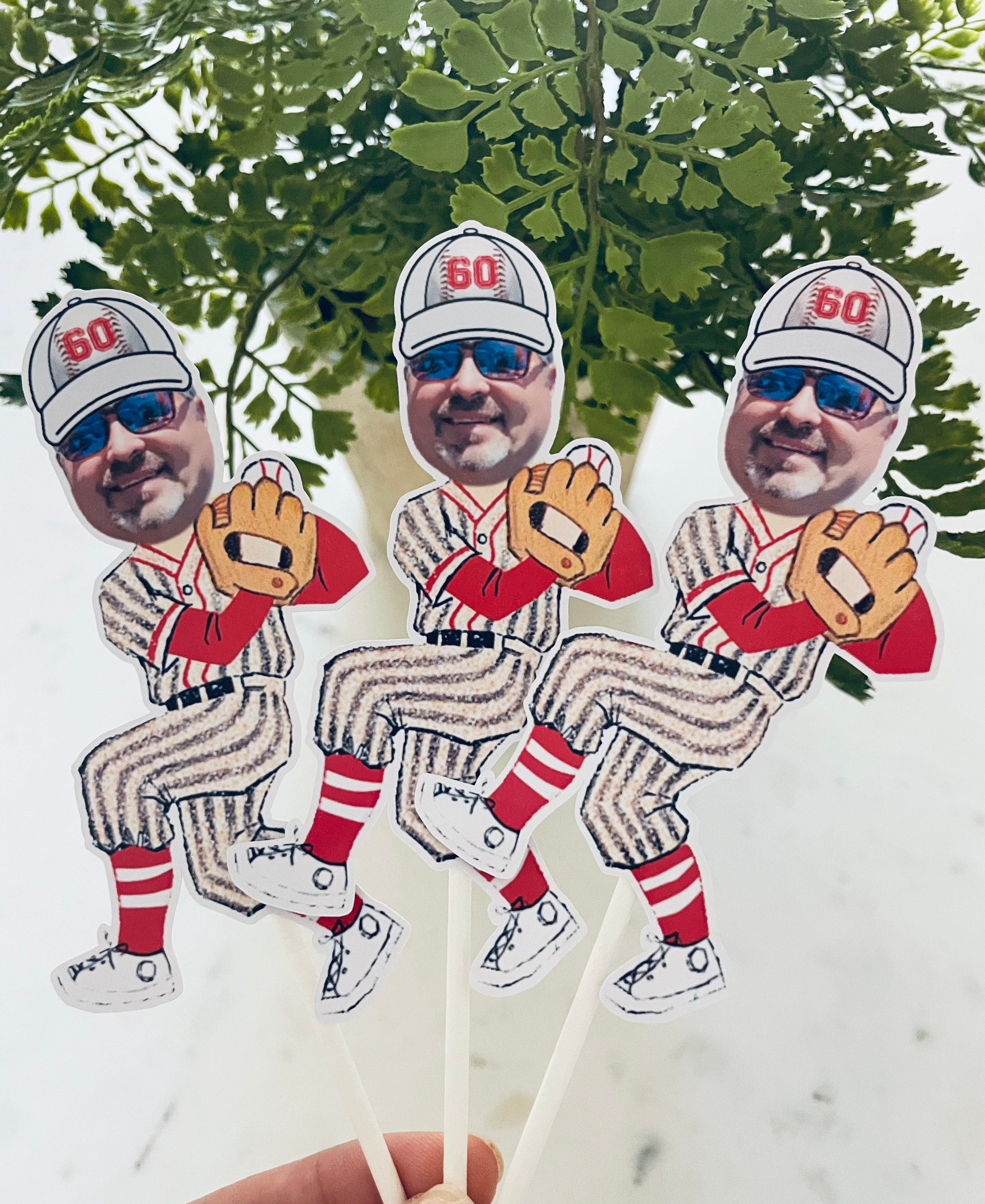 NEW Vintage Baseball Inspired Photo Toppers Baseball Cap - Etsy