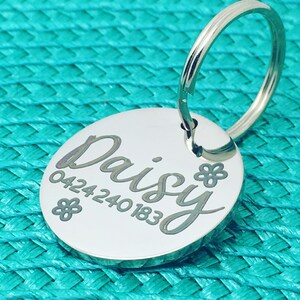 Daisy Dog Tag, Personalised Dog Tag, Personalized Dog Tag, Dog Tag, Pet ...