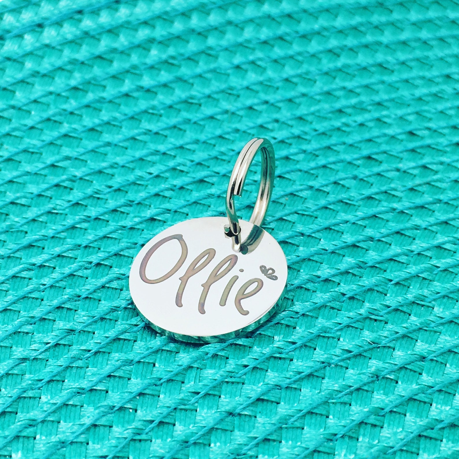 Cat Name Tag Cat Tag Cat Collar Name Tag Pet Tag | Etsy