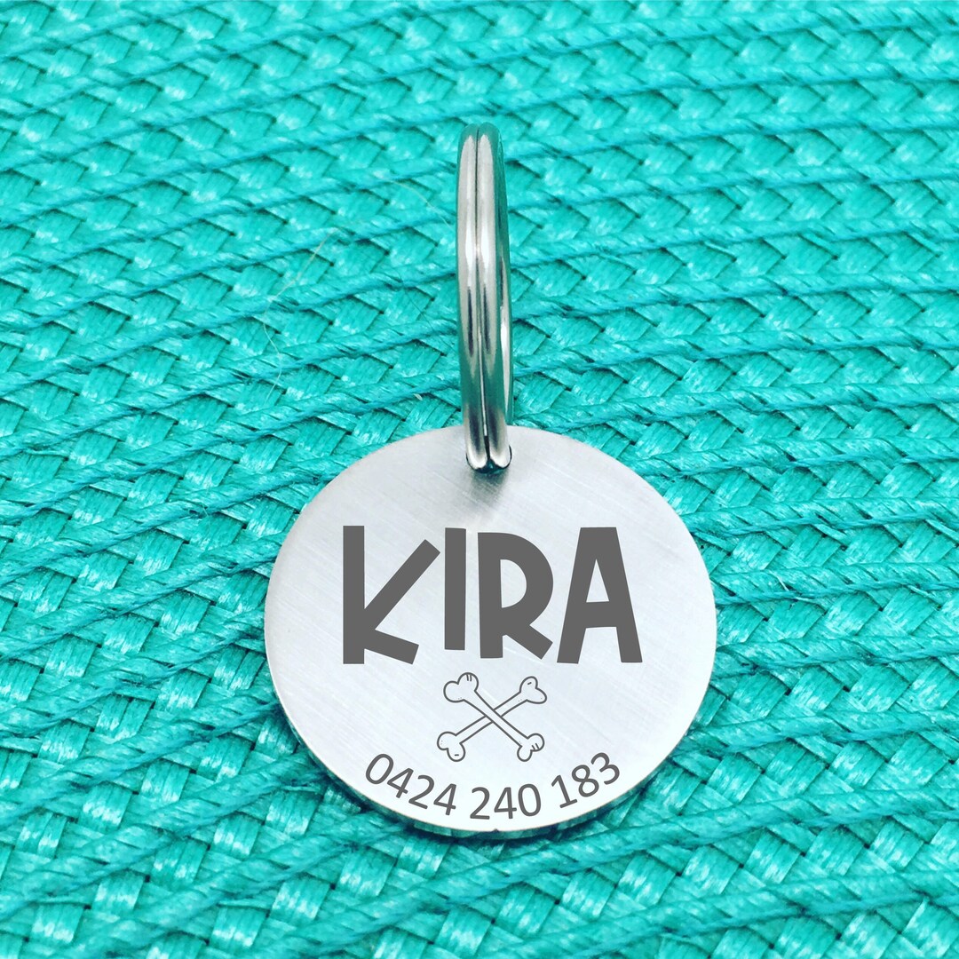 Personalized Pet Name Tag Personalized Dog Tag Dog Collar - Etsy