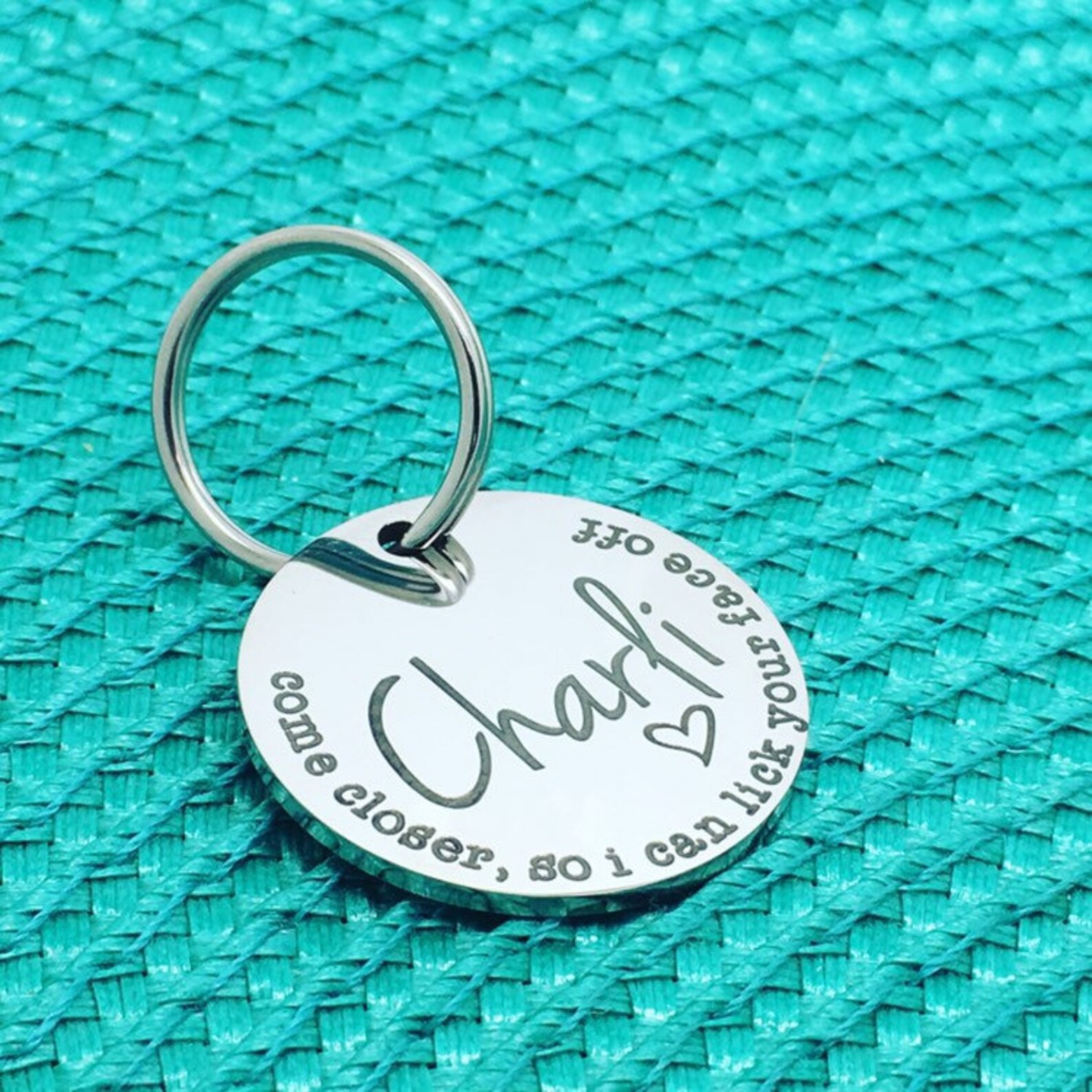 Personalized Dog Name Tag for Dogs Cute Funny Dog Tag - Etsy