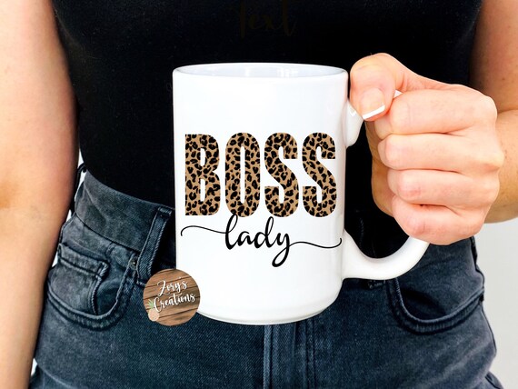Boss Lady Coffee Mug Girl Coffee Mug Boss Girl Coffee Mug - Etsy