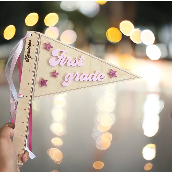 School Pennant - Etsy