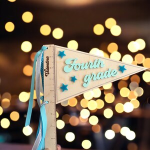 First Day of School Pennant Flag- Back to School Signs- Back to School ...