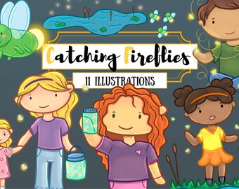 Cute Peter Pan Storybook Clip Art Set Kawaii Mermaid Clip | Etsy