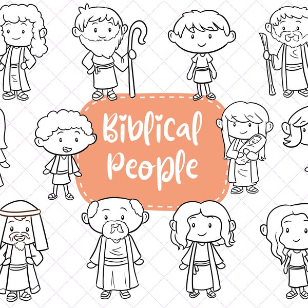 Bible Black and White Clipart - Etsy