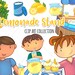 Cute Lemonade Stand Clip Art Set - Lemonade Kids Clip Art - Summer Time ...