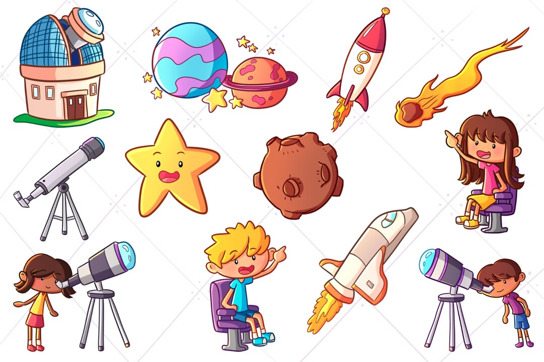 Planetarium Clip Art, Outer Space Backgrounds, Space and Planets ...