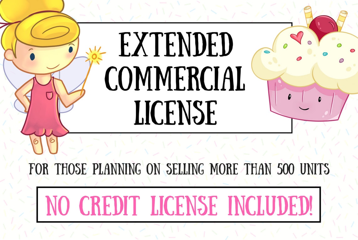 Extended Commercial License (single Clipart/stamp Set) for Keepin' It ...
