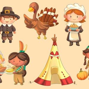 Cute Thanksgiving Clip Art, First Thanksgiving, Thanksgiving Clipart ...