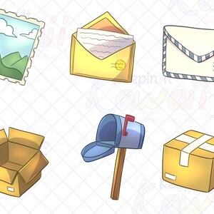 Post Office Clipart, Postal Service Clip Art, Cute Post Office Graphics ...