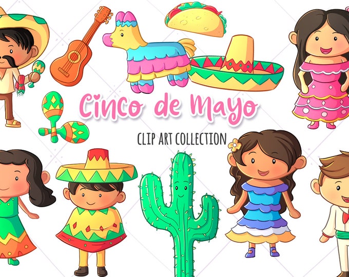 Fiesta mexicana clipart México fiesta independencia Mexico clipart ...